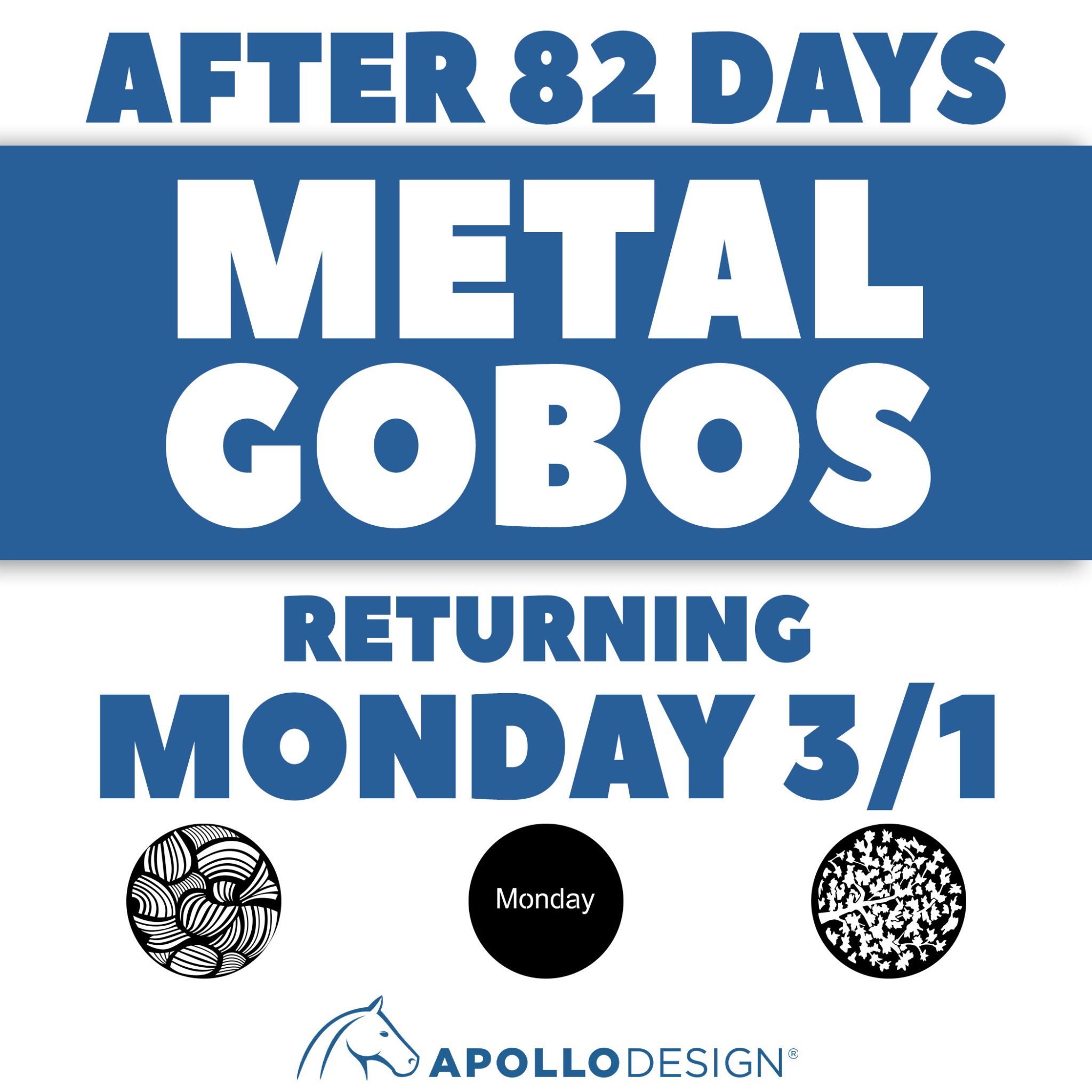Apollo Design’s Metal Gobos Are Back! – Apollo Design Blog